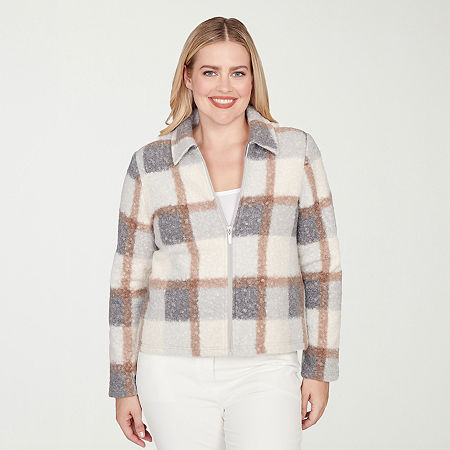 Click here for Alfred Dunner Vienna Womens Lightweight Bomber Jac... prices