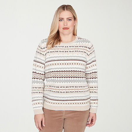 Click here for Alfred Dunner Vienna Womens Crew Neck Long Sleeve... prices