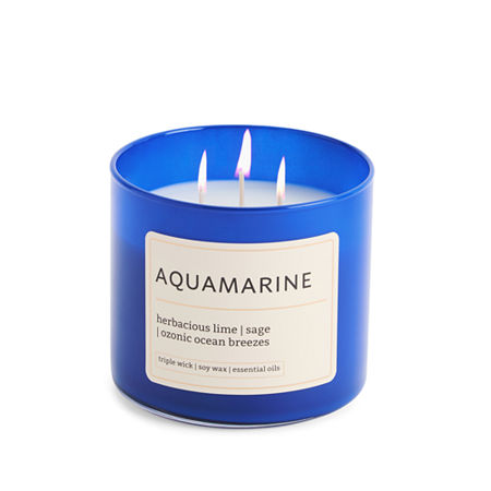 Click here for Distant Lands Aquamarine 3-Wick Scented Jar Candle... prices