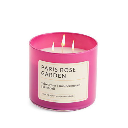 Click here for Distant Lands Paris Rose Garden 3-Wick Scented Jar... prices