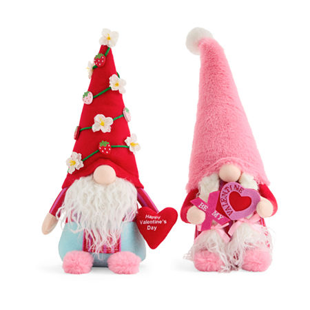 Click here for Layerings Red & Pink 2-pc. Valentines Day Gnome  O... prices