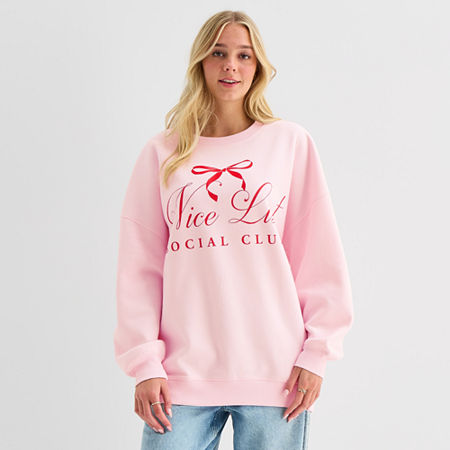 Click here for Nicelist Womens Juniors Crew Neck Long Sleeve Swea... prices