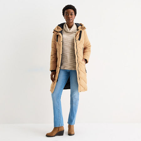 Click here for St. Johns Bay Womens Heavyweight Puffer Jacket  Me... prices