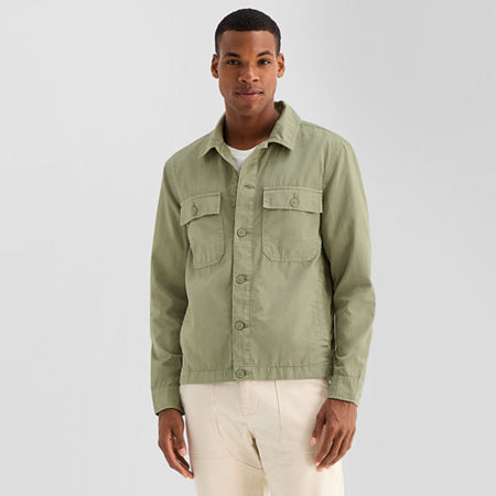 Click here for mutual weave Mens Utility Jacket  Small  Green prices