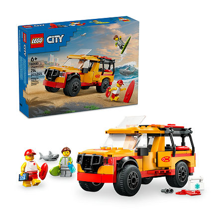 LEGO City Lifeguard Rescue Building Blocks 214-pc.  One Size  Multiple Colors