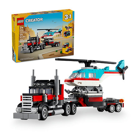 Click here for LEGO Creator Flatbed Truck Building Blocks 270-pc.... prices
