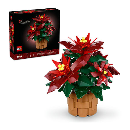 Click here for LEGO Botanicals Poinsettia 10370 Building Blocks 6... prices