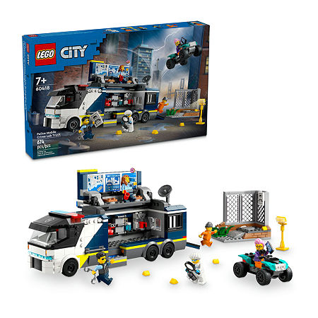 Click here for LEGO Friends Crime Lab Truck 60418 Building Blocks... prices