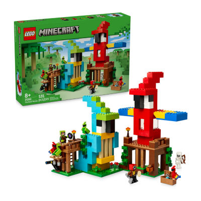 LEGO® Minecraft® Parrot Houses Building Blocks 535-pc., Color: Multi ...