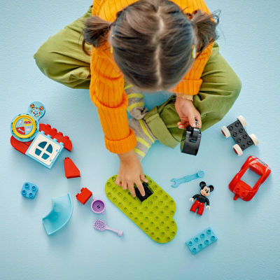LEGO® DUPLO® Mickey Mouse Car Building Blocks 27-pc., Color: Multi ...