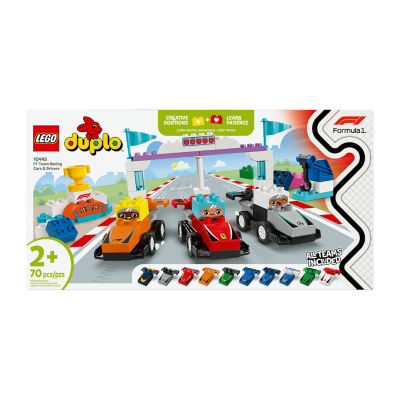LEGO® DUPLO® F1 Team Race Car 10445 Building Blocks 70-pc., Color ...