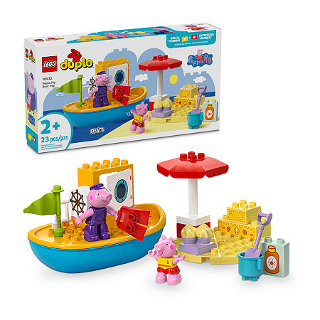 Click here for LEGO DUPLO Peppa Pig Boat Building Blocks 23-pc.... prices