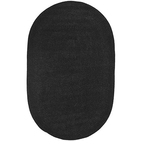 Click here for Better Trends Chenille Braid Oval Area Rug  One Si... prices