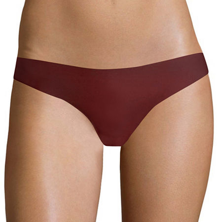Click here for Flirtitude No Show Thong Panties  Xx-large  Red prices