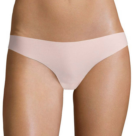Click here for Flirtitude No Show Thong Panties  Xx-large  Pink prices
