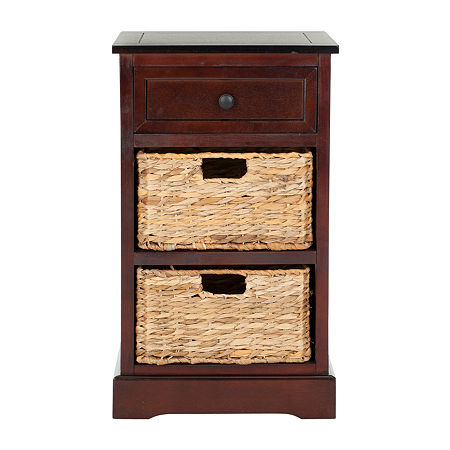 Click here for Carie 3-Drawer Storage End Table  One Size  Brown prices