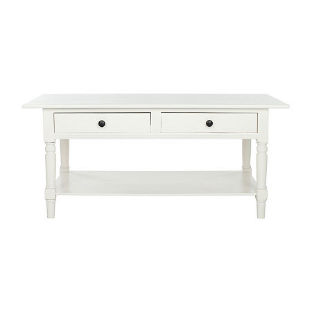 Click here for Bailee Coffee Table - Distressed Cream prices