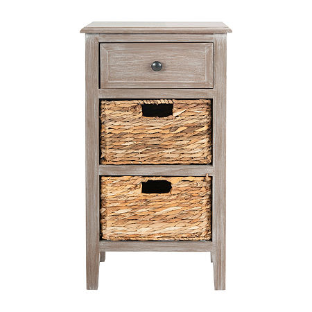 Click here for Everly 3-Drawer Storage End Table  One Size  White prices