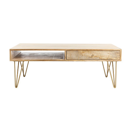 Click here for Marlo 1-Drawer Coffee Table  One Size  White prices