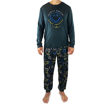 Click here for SmileyWorld Mens Crew Neck Long Sleeve 2-pc. Pajam... prices