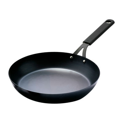 OXO Black Steel 12" Frying Pan with Silicone Sleeve CC005101-001, Color ...