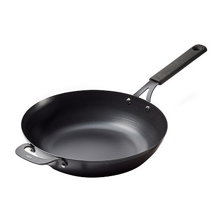 Oxo Obsidian Carbon Steel 12 Wok - Black