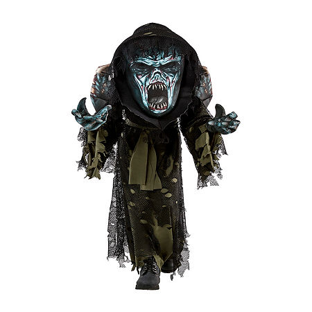 Click here for Little & Big Kid Boys Zombie Robe 5-pc. Costume  M... prices