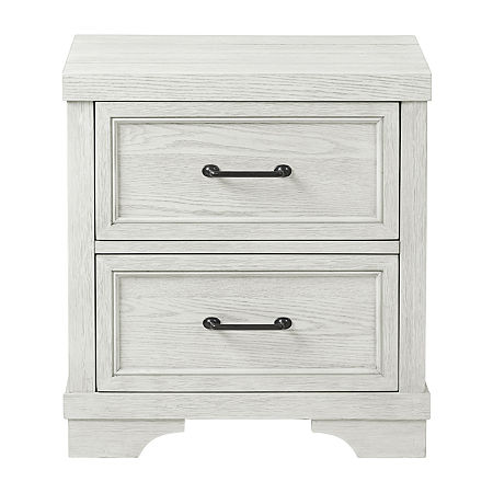 Click here for Foundry 2-Drawer Nightstand  One Size  White prices