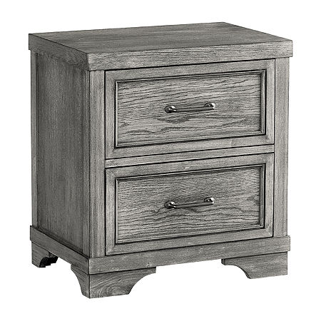 Click here for Foundry 2-Drawer Nightstand  One Size  Gray prices