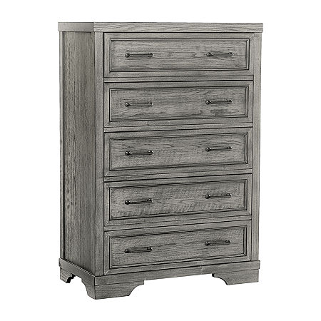 Click here for Foundry 5-Drawer Chest  One Size  Gray prices