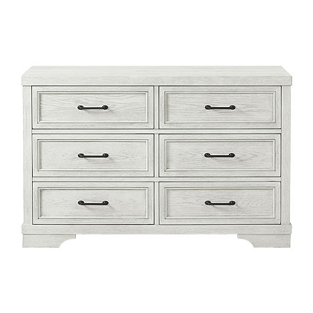 Click here for Foundry 6-Drawer Dresser  One Size  White prices