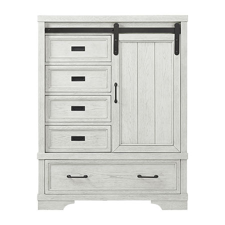 Click here for Foundry 5-Drawer Chest  One Size  White prices