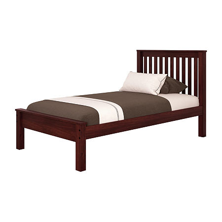Click here for Contempo Mission Twin Bed  One Size  Brown prices