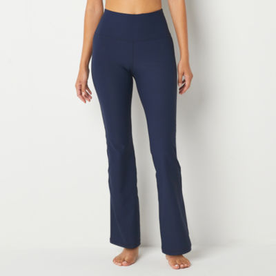 Xersion EverContour Womens High Rise Tall Yoga Pant, Color: Navy ...