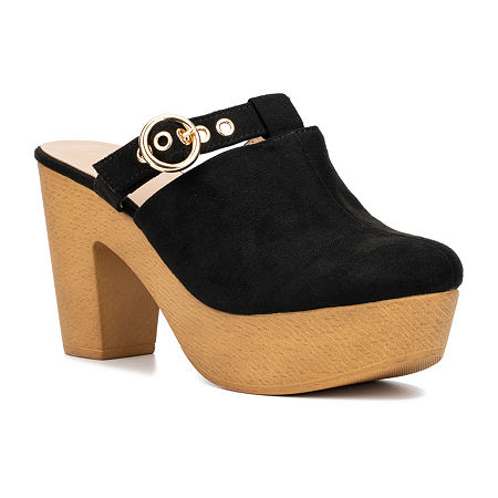 Click here for New York & Company Nyomi Womens Closed Toe Clogs... prices