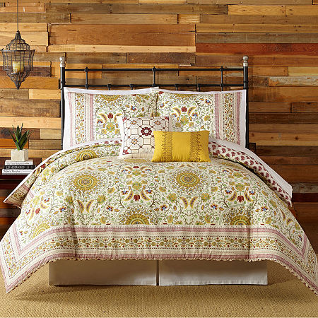 Click here for Indigo Bazaar Joanne 5-pc. Reversible Embroidered... prices