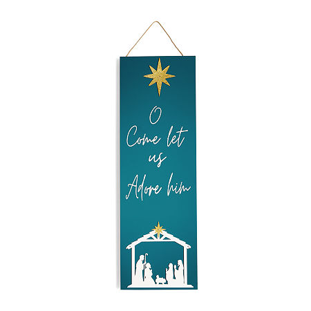Click here for North Pole Trading Co. Nativity Christmas Porch Si... prices