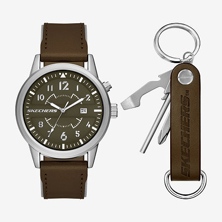 Click here for Skechers Mens Brown 2-pc. Watch Boxed Set Sr8506... prices