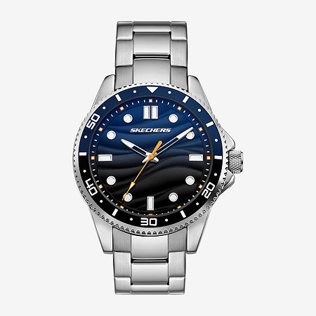 Click here for Skechers Mens Silver Tone Bracelet Watch Sr5271  O... prices