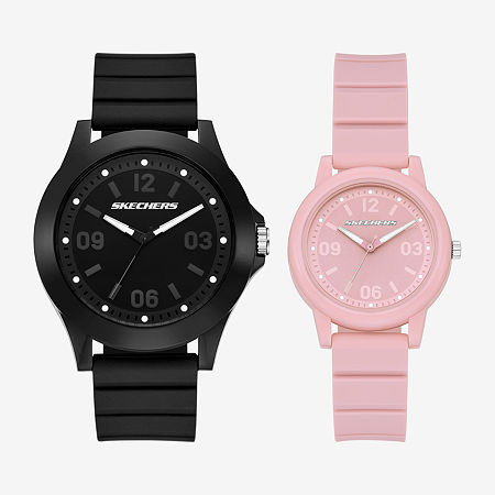 Click here for Skechers Unisex Adult Pink 2-pc. Watch Boxed Set S... prices