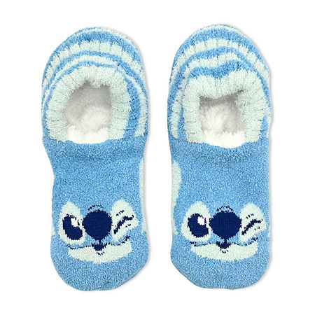 Click here for Womens 1 Pair Lilo & Stitch Slipper Socks  9-11  B... prices