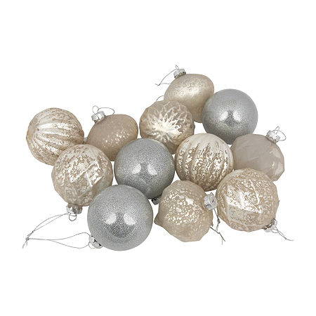Click here for Northlight Mercury Glass 12-pc. Christmas Ornament... prices