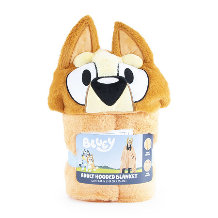 Click here for Bingo Bluey Wearable Blanket  One Size  Orange prices