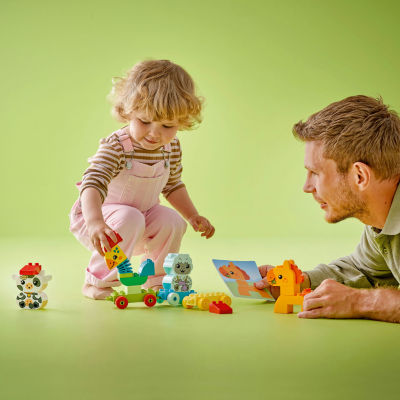 LEGO® City Animal Train Building Blocks 19-pc., Color: Multi - JCPenney