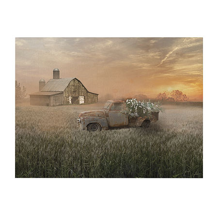 Click here for Courtside Market Sunset Farm 16x20 Canvas Canvas A... prices