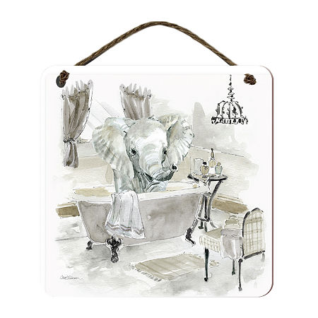 Click here for Courtside Market Elephant Bath 12x12 Artboard With... prices