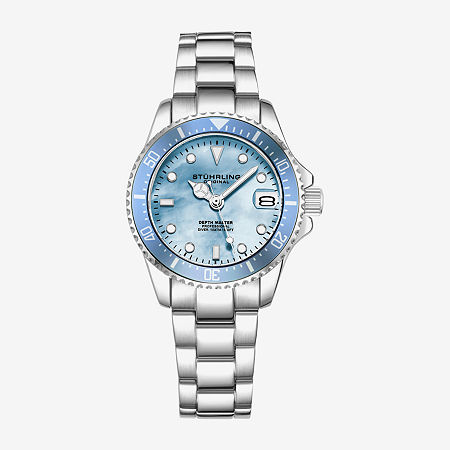 Click here for Stuhrling Womens Silver Tone Stainless Steel Brace... prices