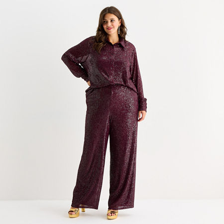 Click here for Premier Amour Womens Straight Pull-On Pant  2x  Re... prices