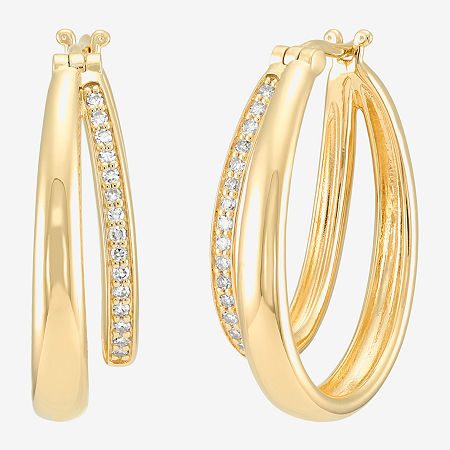 Click here for 14k Gold Over Silver Womens 1/7 CT. T.W. Lab Grown... prices