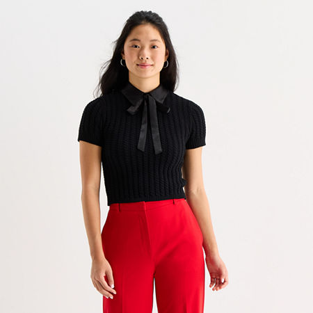 Click here for by&by Womens Juniors Short Sleeve Polo Shirt  Xx-l... prices